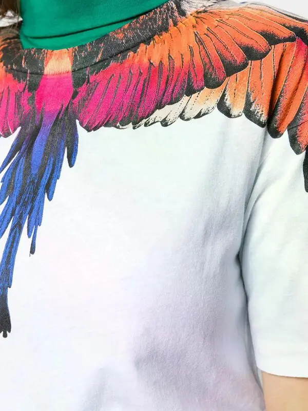 COUNTY OF MILAN Marcelo Burlon Wings Print T-shirt