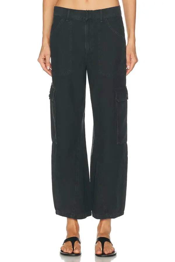 Citizens Of Humanity Twisted Seam Utility Pants - Washed Black