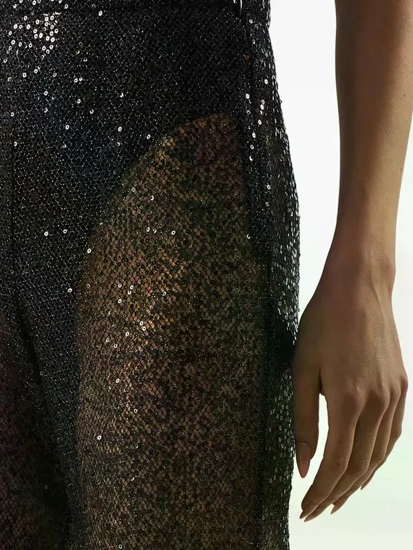 TALLER MARMO Marlene Sequin Embellished Trousers