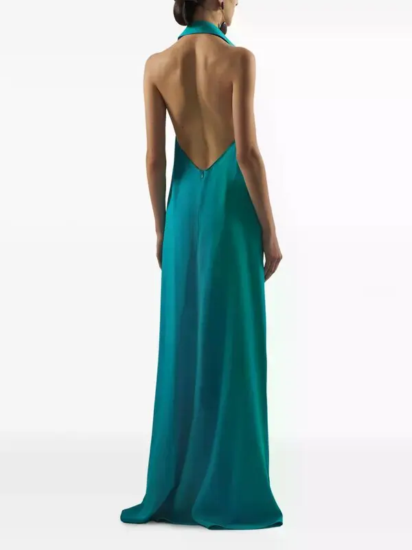TALLER MARMO Barbara Maxi Dress - Blue