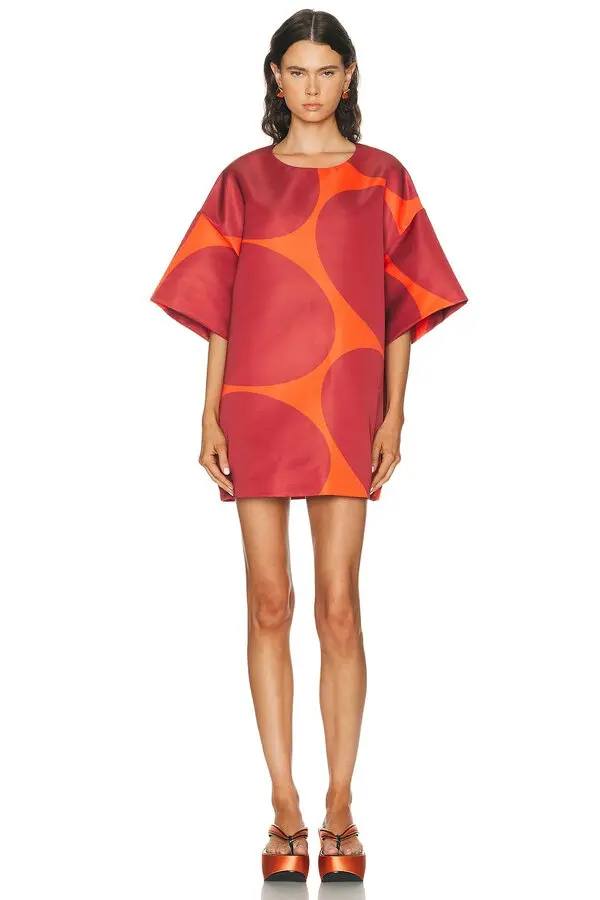 Dries Van Noten Dekkora Dress - Orange