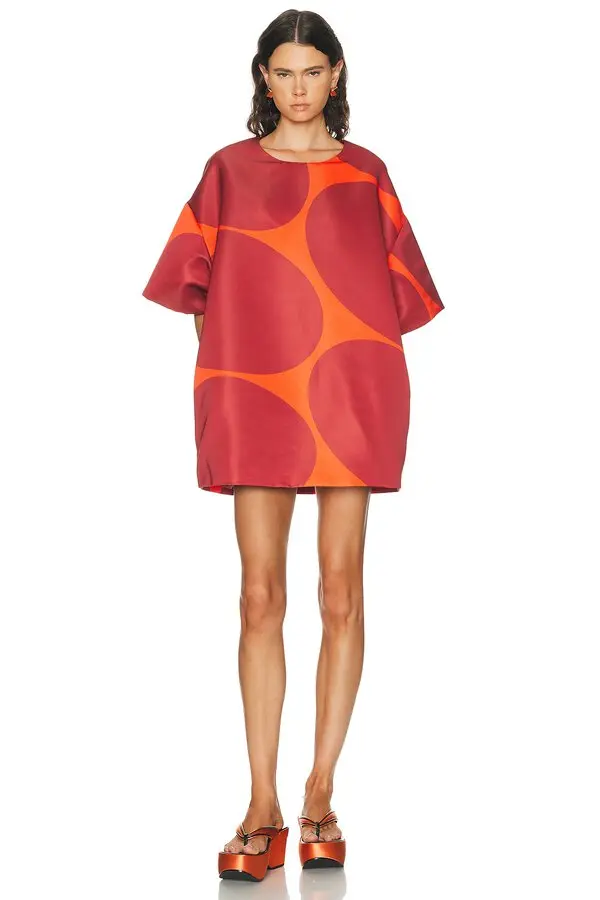 Dries Van Noten Dekkora Dress - Orange