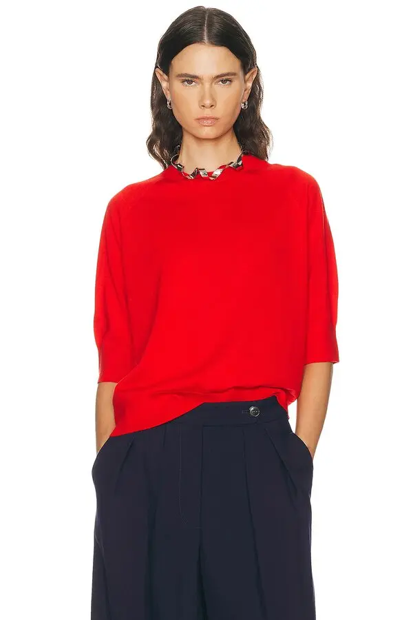 Dries Van Noten Tuan Sweater - Light Red