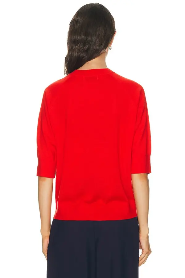 Dries Van Noten Tuan Sweater - Light Red
