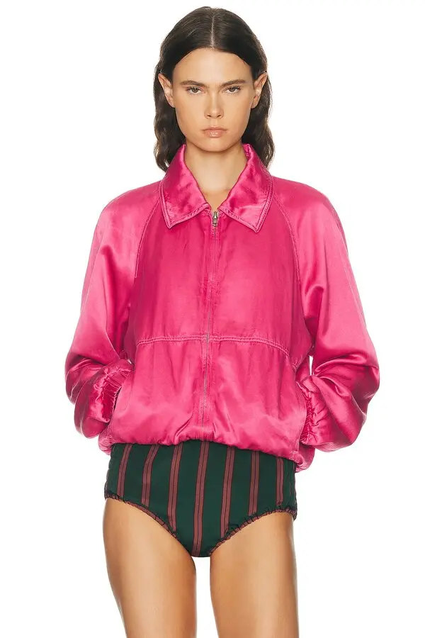 Dries Van Noten Vinnia Jacket - Fuchsia