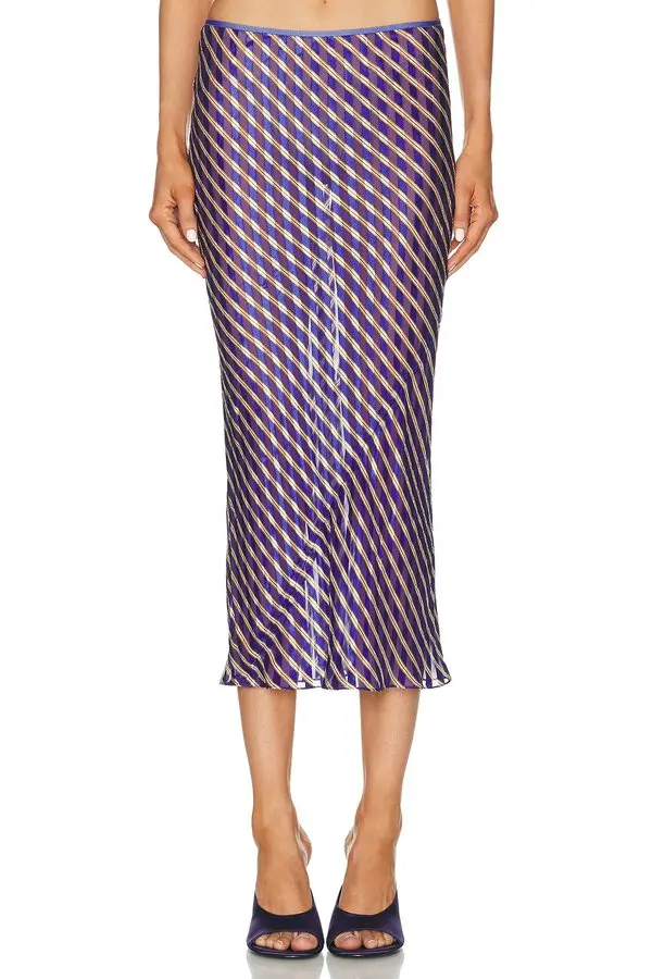 Dries Van Noten Sati Skirt - Purple