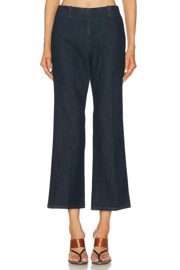 Dries Van Noten Paloma Straight Leg Jeans - Indigo