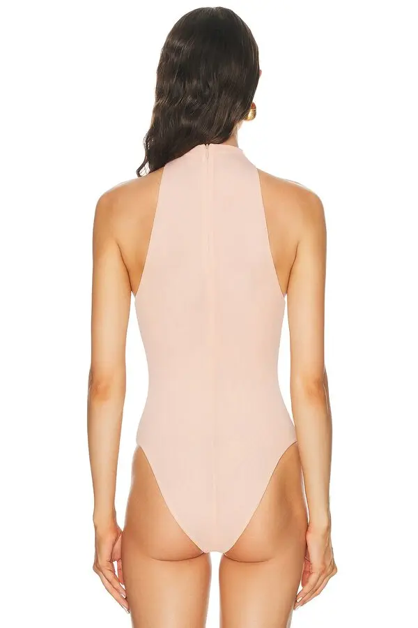 Ronny Kobo Spen Bodysuit - Nude