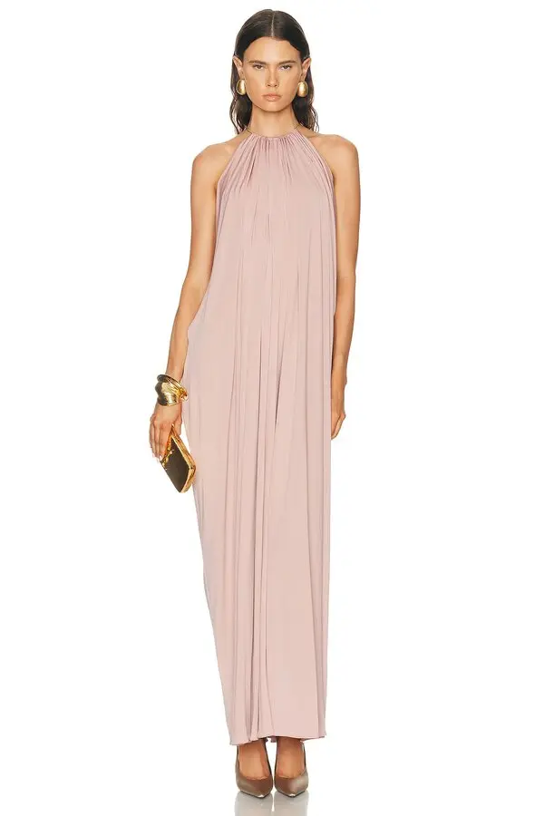 Ronny Kobo Rhodes Dress - Mauve