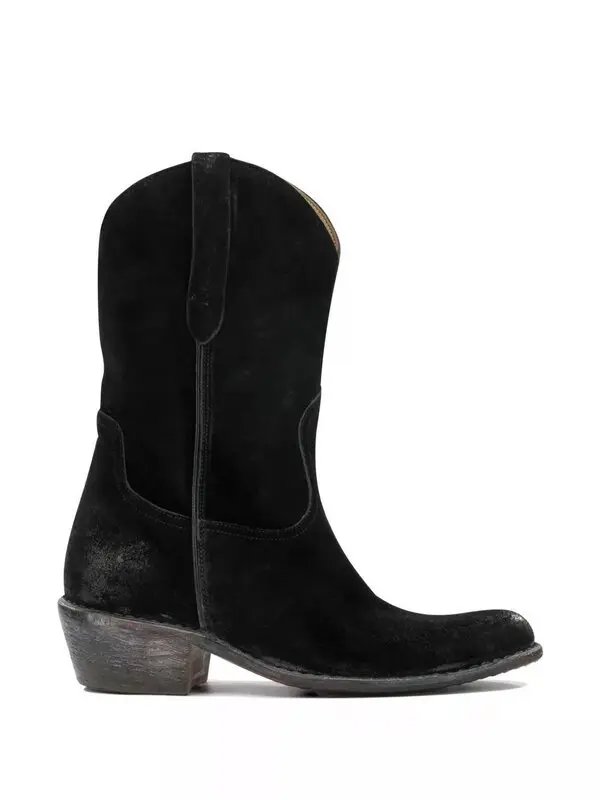Moma Panelled Cowboy Boots