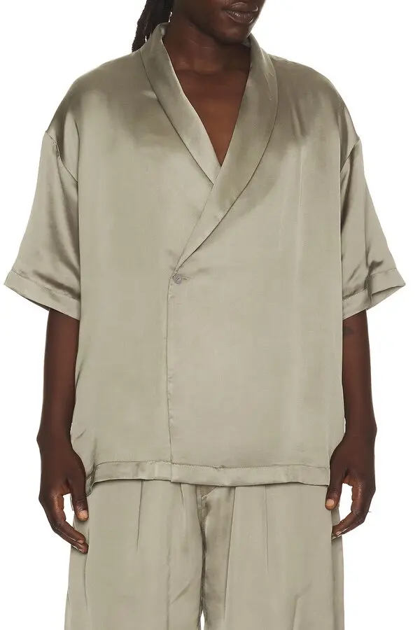 SANEA Phupa Kimono Shirt In Grey