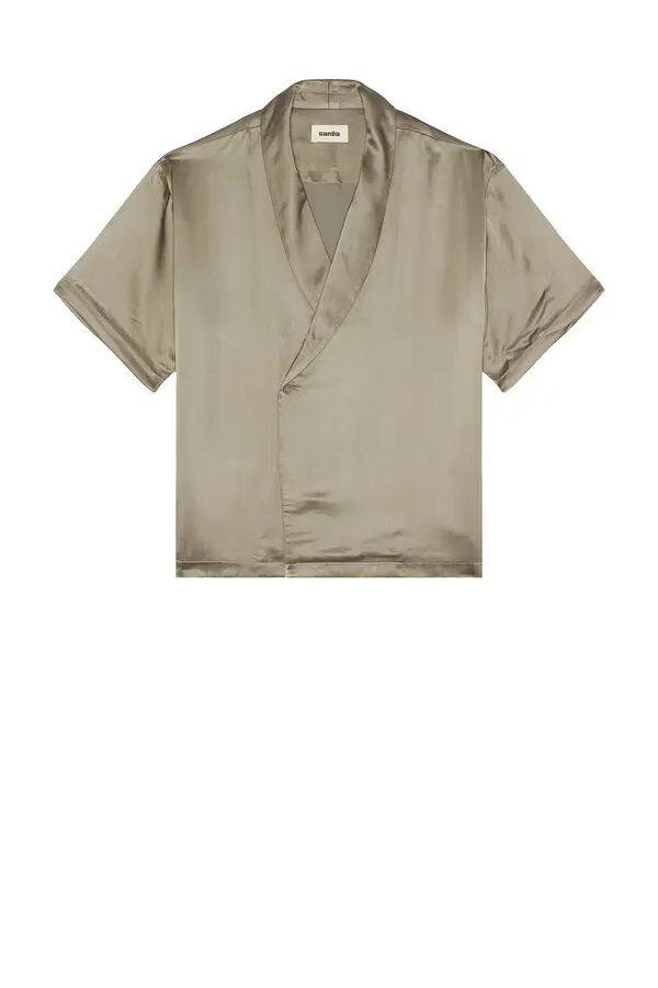 SANEA Phupa Kimono Shirt In Grey