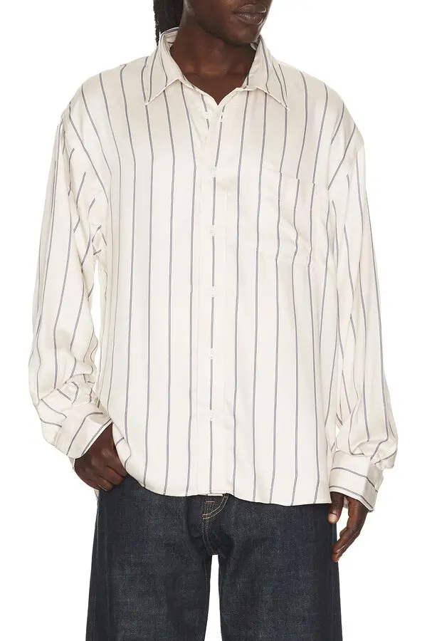 SUNFLOWER New Base Shirt In ,beige - Blue