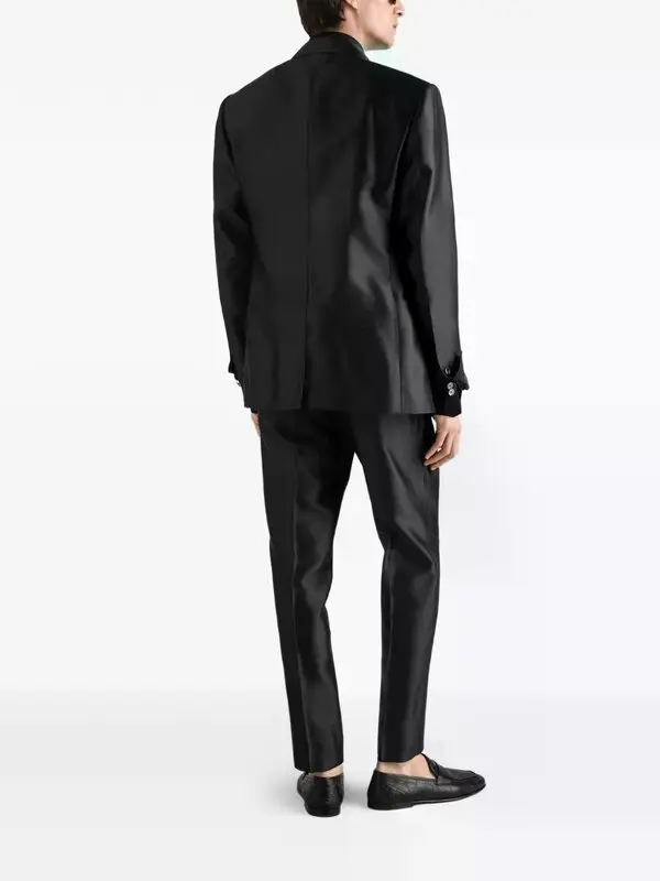 Dolce & Gabbana Sicilia Light Single-breasted Mikado Silk Jacket