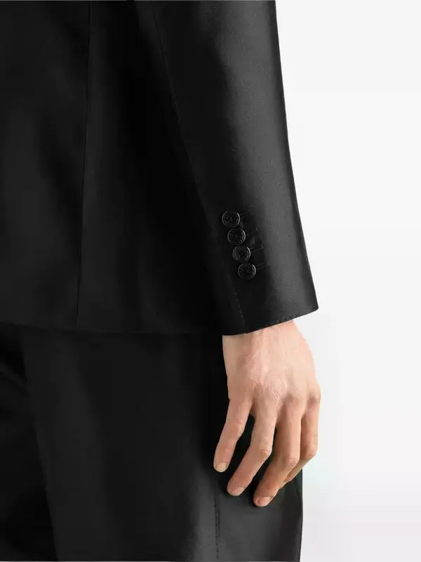 Dolce & Gabbana Sicilia Light Single-breasted Mikado Silk Jacket
