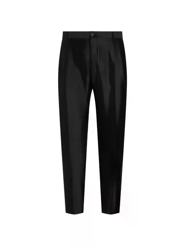 Dolce & Gabbana Mikado Shantung Silk Trousers