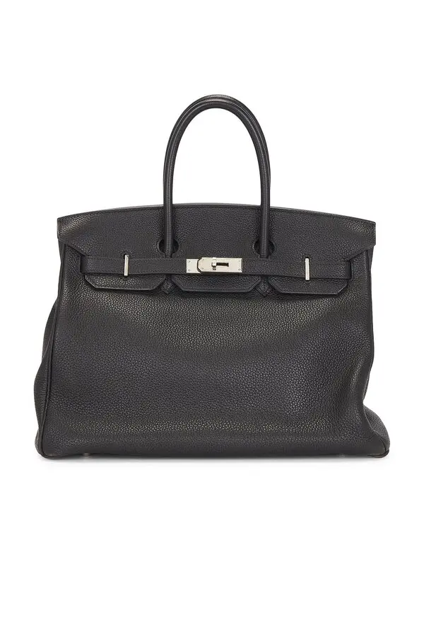 Hermès Togo Birkin 35 Handbag In Black - Noir