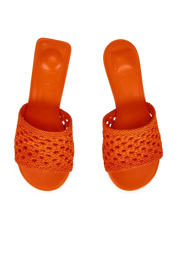 Jacquemus Les Mules Cubisto Stiletto Heel Mules