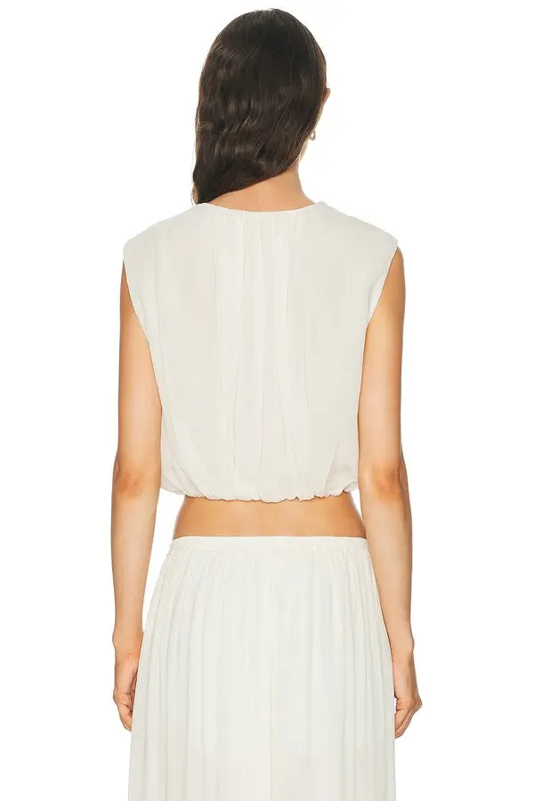 FRAME The Wave Top - Cream