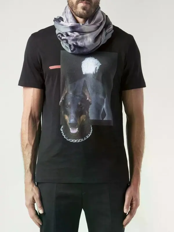 Givenchy Baseball Skull Scarf