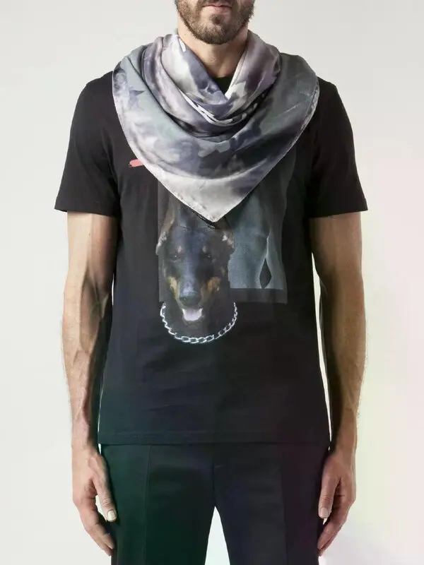 Givenchy Baseball Skull Scarf