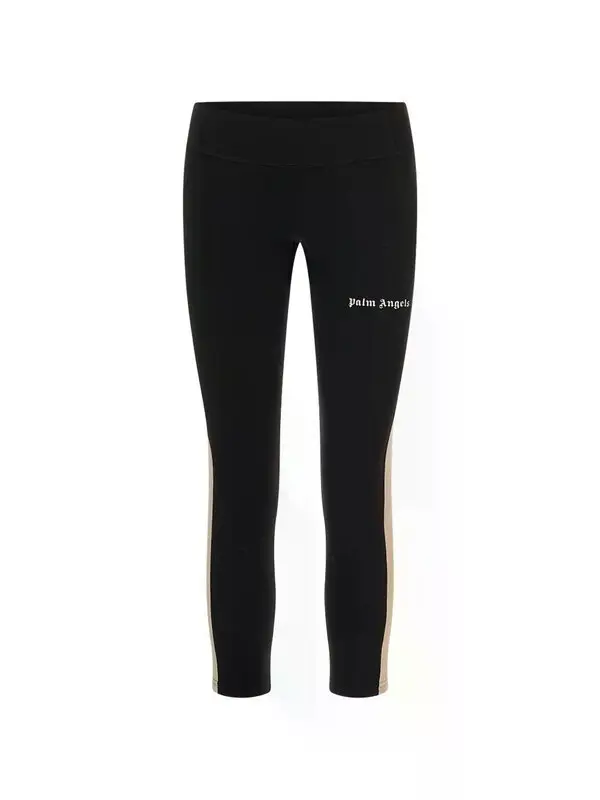 Palm Angels Logo Print Side Stripe Trousers