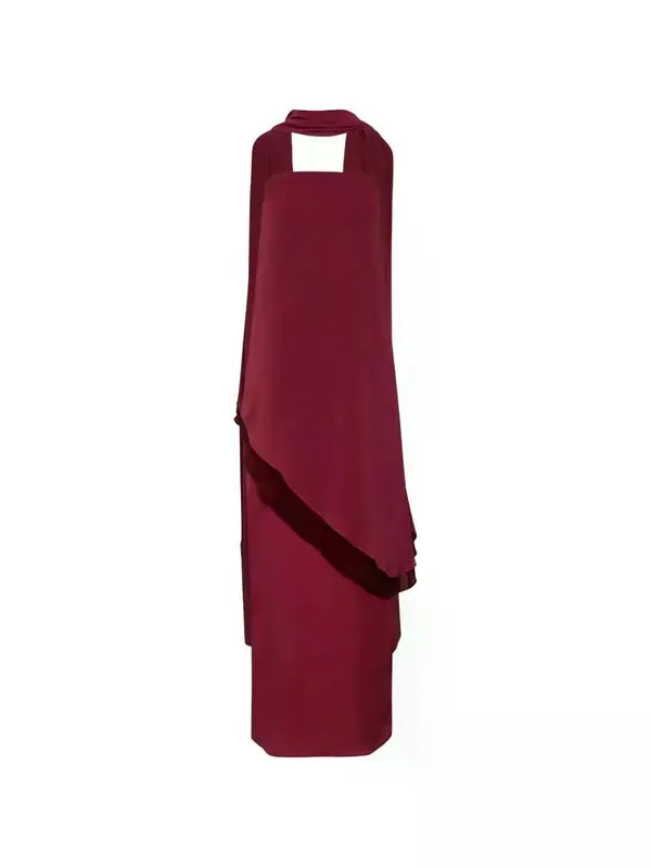 BAOBAB Granada Chiffon Strapless Scarf-detail Dress
