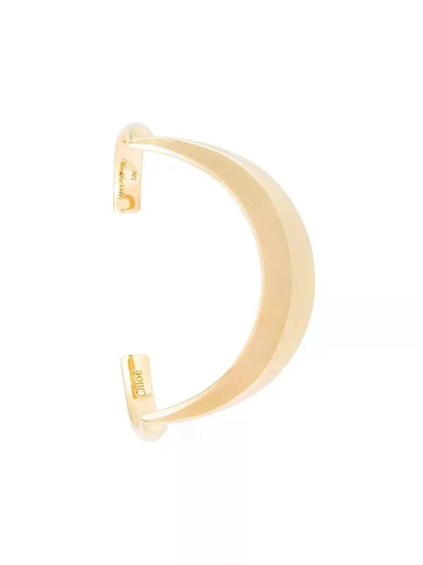 Chloé Isalis Curved Cuff - Metallic