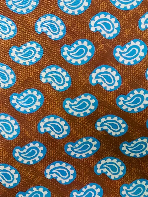 Kiton Paisley Print Tie