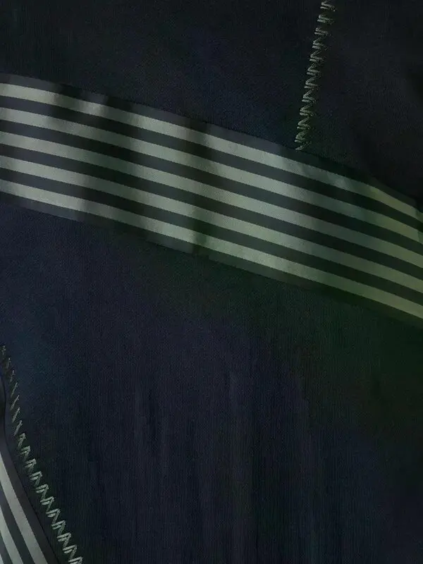 WOOYOUNGMI Striped Trim Sweatshirt