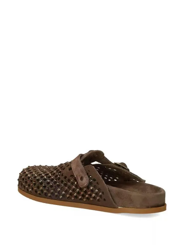 METISSE Crystal-embellished Mules