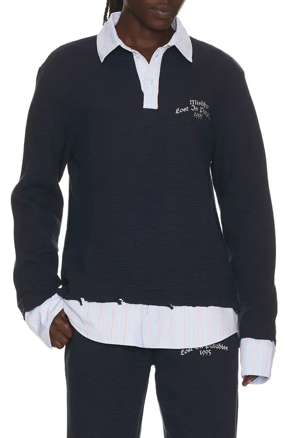 MISBHV 2in1 Varsity Polo - Navy
