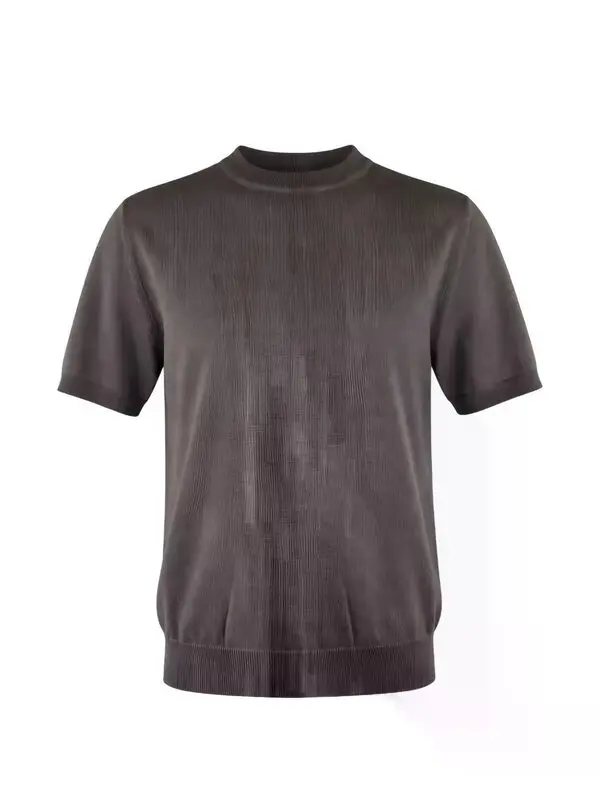 Altea Ribbed-trim T-shirt