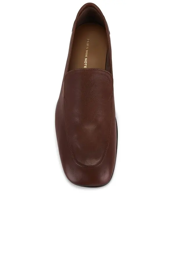 Dries Van Noten Leather Loafer - Dark Brown