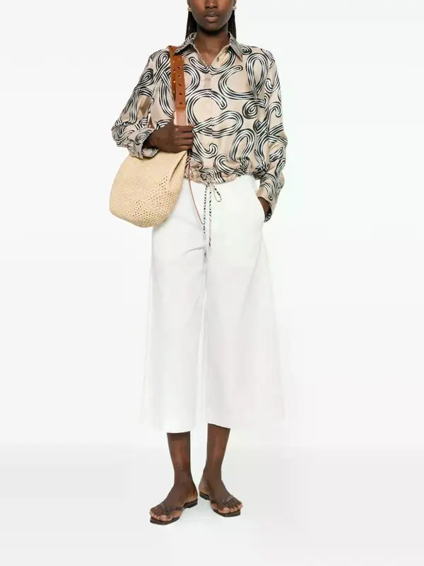 Loewe Anagram Embroidered Jeans - White