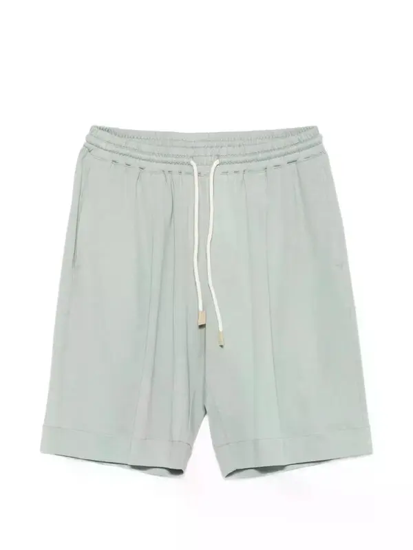 GRAN SASSO Drawstring Waistband Shorts - Green