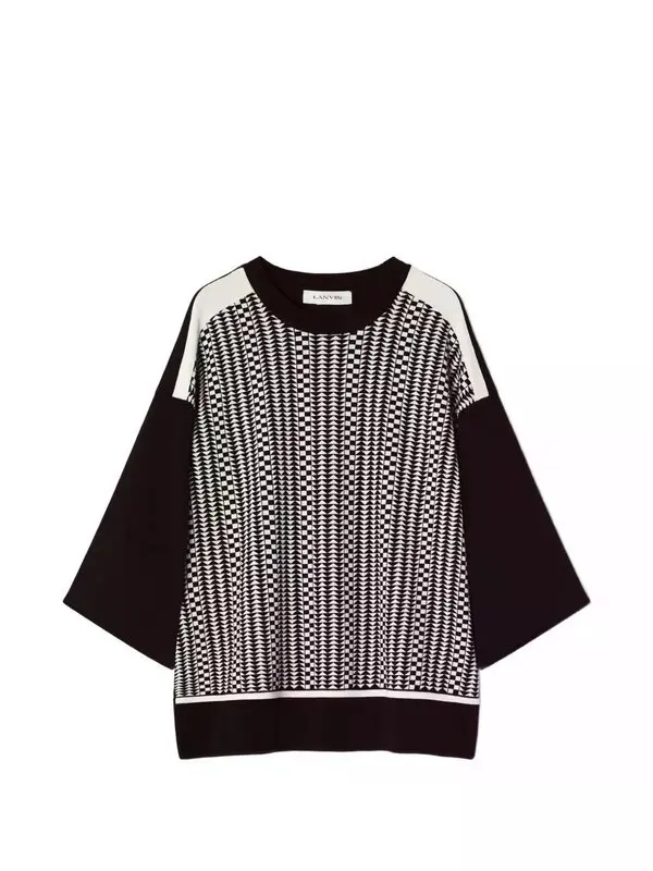 LANVIN Patterned Sweater
