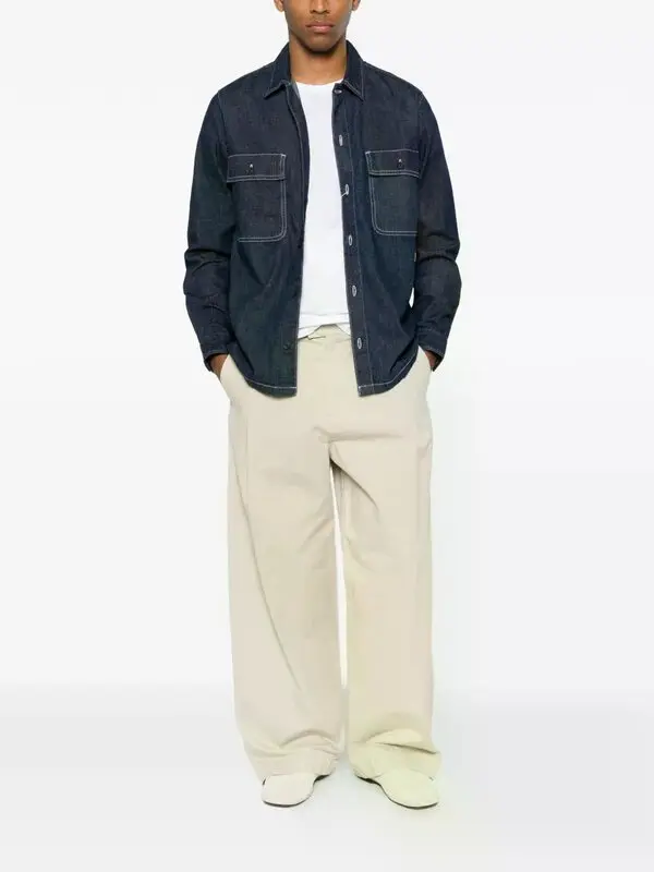 SAMSOE SAMSOE Patch-pocket Shirt