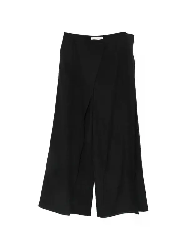 VIKTORIA CHAN Avana Fold-detail Trousers