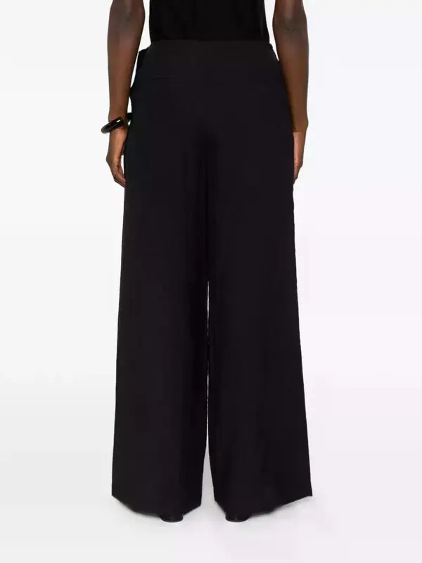 VIKTORIA CHAN Avana Fold-detail Trousers
