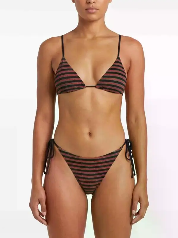 LIDO Venti Striped Bikini - Black
