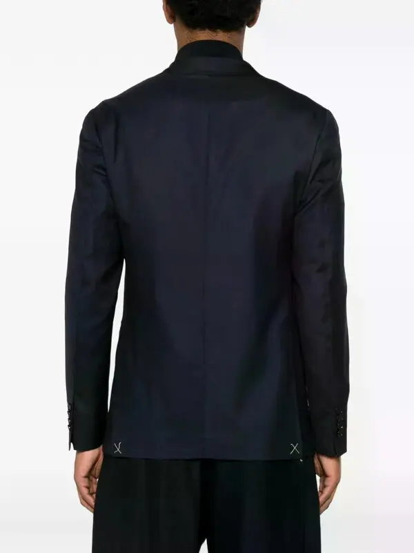Canali Single-breasted Notched-lapels Blazer
