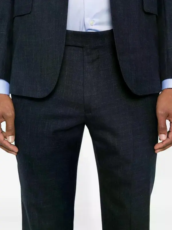 Zegna Flap-pocket Single-breasted Suit