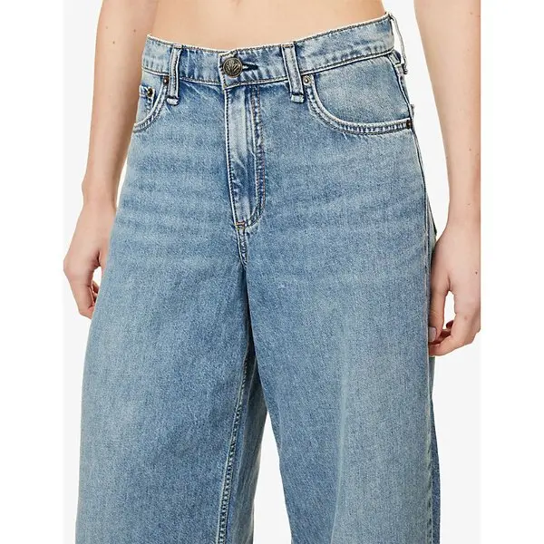 Rag & Bone Sofie Wide-leg Denim Jeans