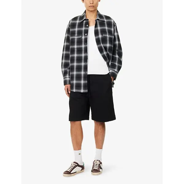 Carhartt Work In Progress Drawstring Cotton Shorts - Black