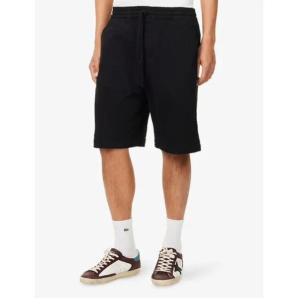 Carhartt Work In Progress Drawstring Cotton Shorts - Black