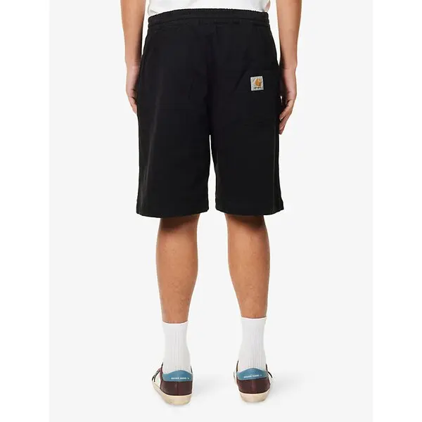 Carhartt Work In Progress Drawstring Cotton Shorts - Black