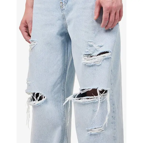 FRAME Baggy Oversized Denim Jeans
