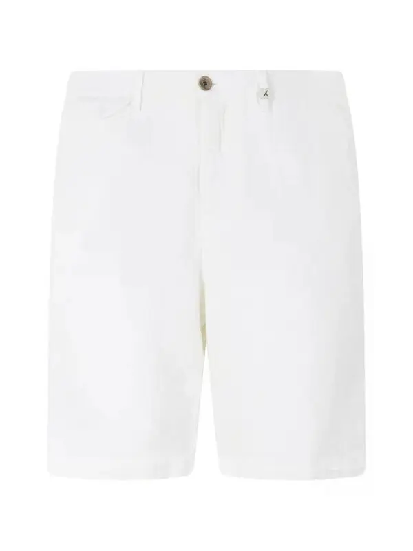 MYTHS Textured Cotton Shorts
