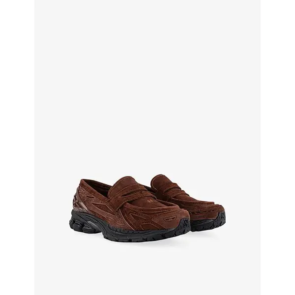 NEW BALANCE 1906 Suede Loafers - Rich Oak